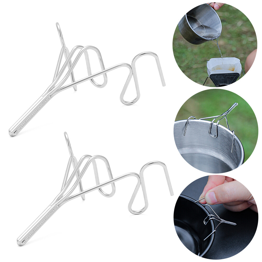 Camping Bowl Water Guide Frame Coffee Spout Control Fitting Directs (2 ...