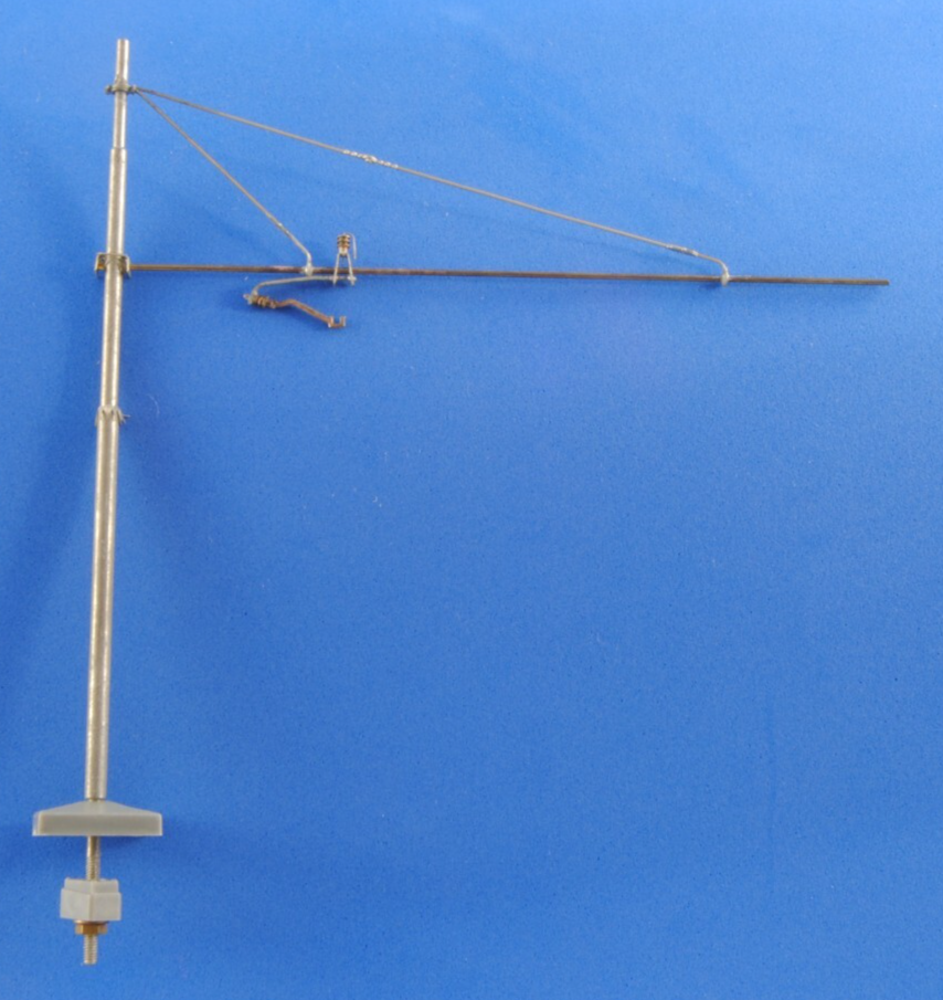 BFC The Train 907/908 Pole 2 Tracks Type M29 Aerial Line Catenary H0 1: ...