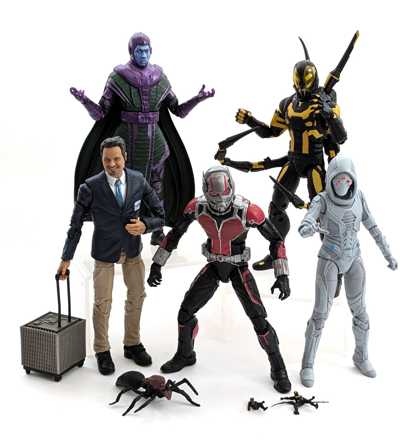 Marvel Legends MCU Ant-Man 6" Figure Lot Yellowjacket Kang Ghost Luis ...