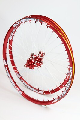 Bombshell Alloy Mini BMX 20x1-1/8 SET mini Bombshell 180 Hubs 36 hole ...