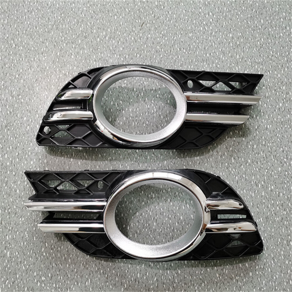 1 Pair Fog Light Cover Chrome Trim For 2007-09 Mercedes E-Class W211 ...