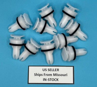 (Pack of 10) Rocker Panel Molding Clips for Honda Odessey Pilot 91512 ...