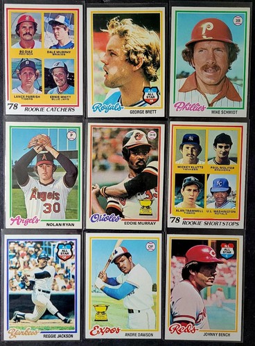1978 Topps Baseball Complete Set 726 Vending Pack Fresh MINT Razor ...