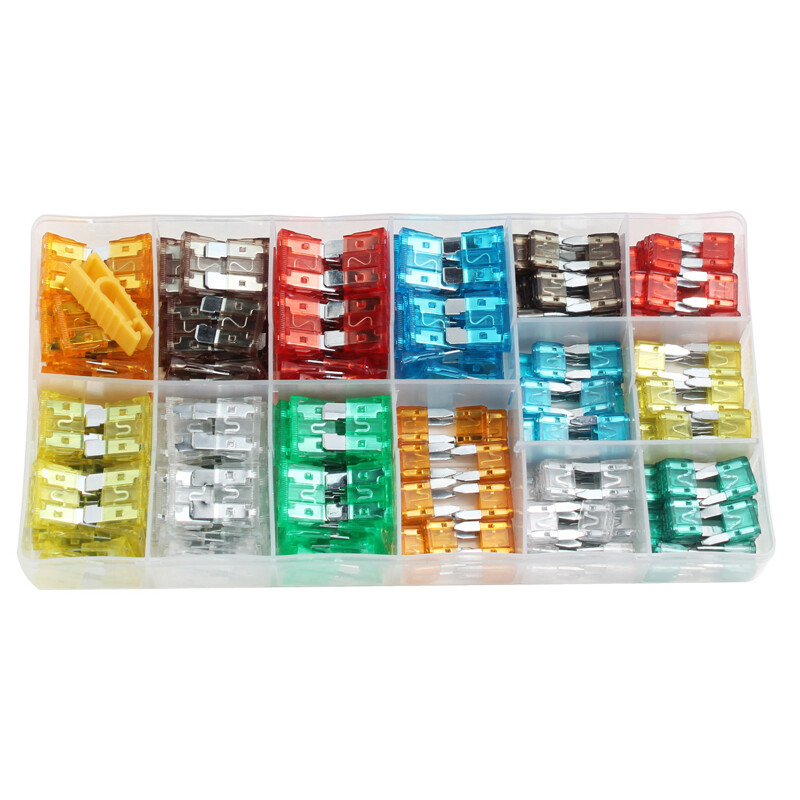 220pcs Car Blade Fuse Box Assortment Fuses Fit For Truck RV Boat ...