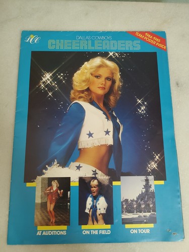 Vintage 1984 1985 Dallas Cowboys Cheerleaders Poster Fold Up - American ...