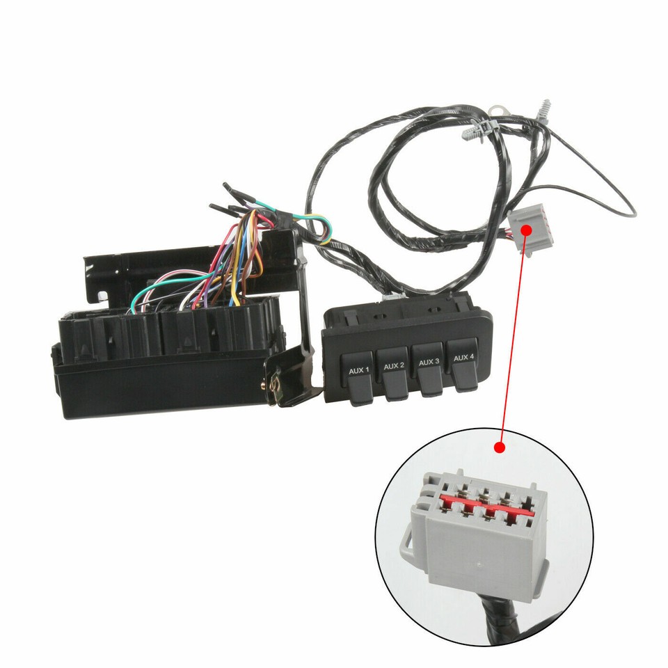 Dash Upfitter Switch AUX Auxiliary For 11-16 Ford F250 F350 SW6760 ...