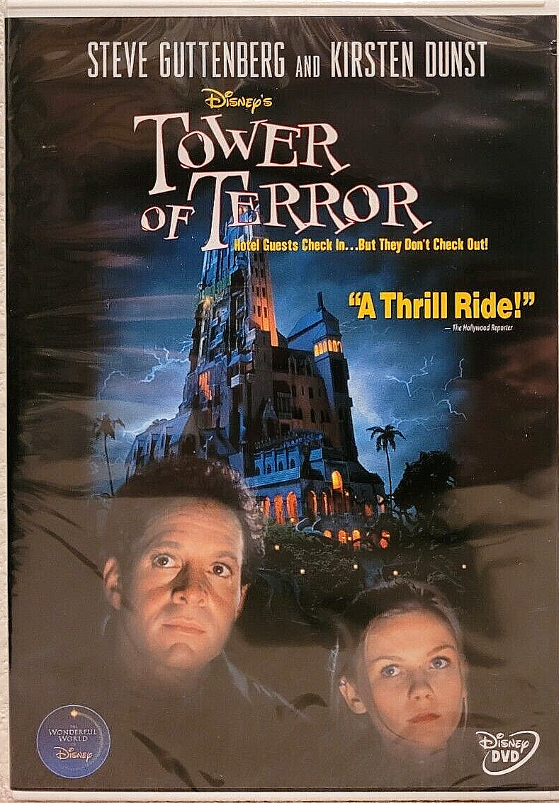 Tower Of Terror (Disney DVD, 1997) Kirsten Dunst, Steve Guttenberg ...