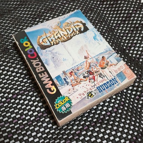 Grandia: Parallel Trippers GBC Game Boy Color Japan Import RPG Hudson ...