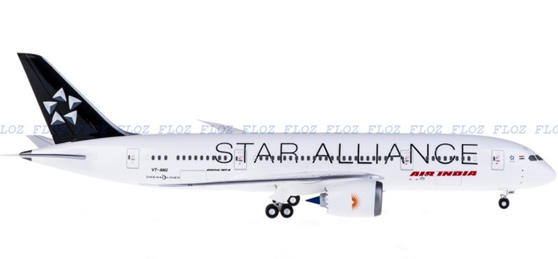 for Hogan for Air India for Boeing 787-8 VT-ANU 1:200 Kit Model | eBay