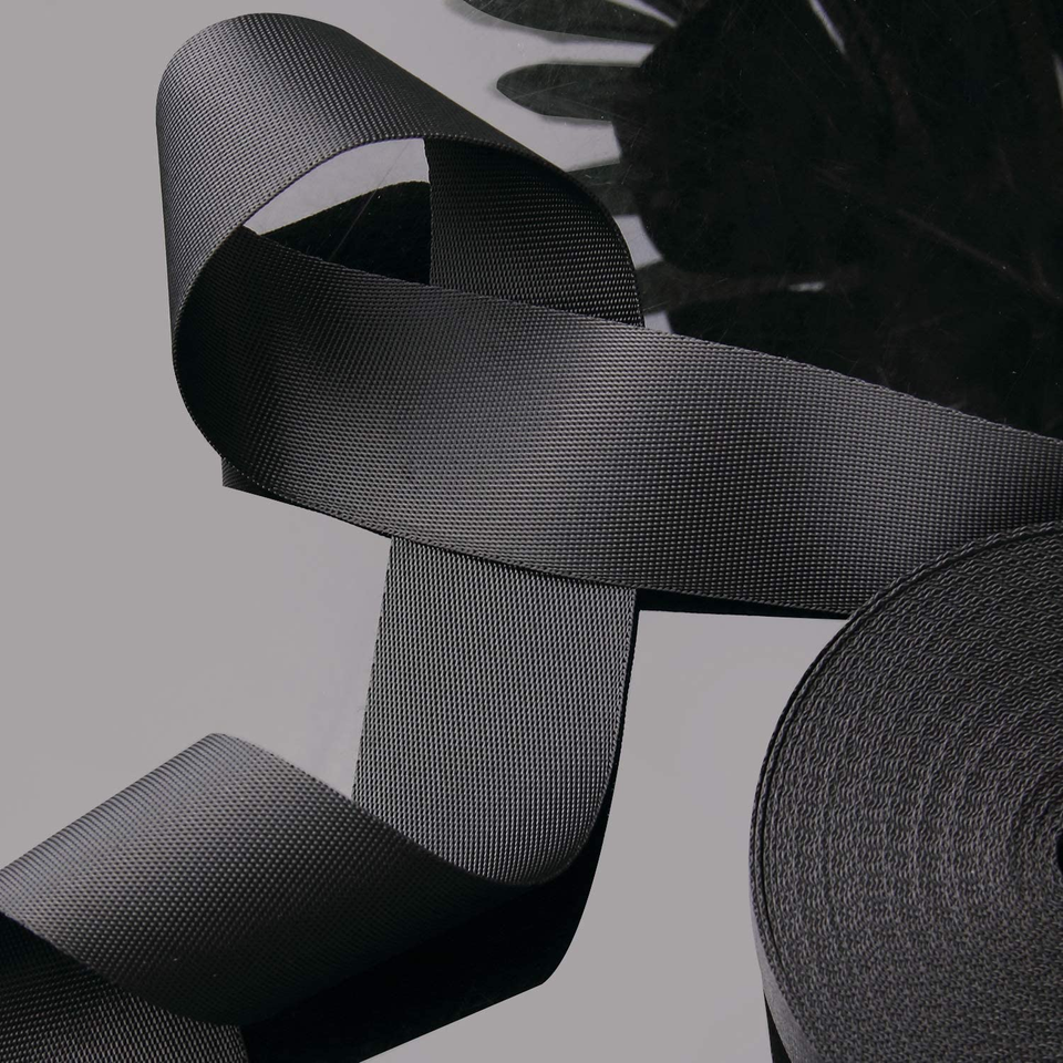 10 Yards 2 Inch Wide Black Nylon Heavy Duty Webbing Strap Heavy Straps ...