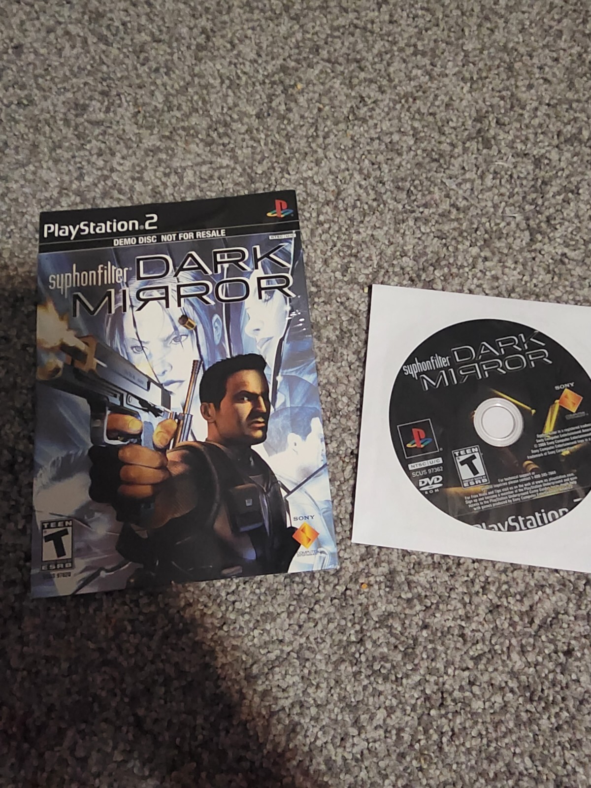 Syphon Filter: Dark Mirror, Used- ( PlayStation 2, 2007) And Demo Disc ...