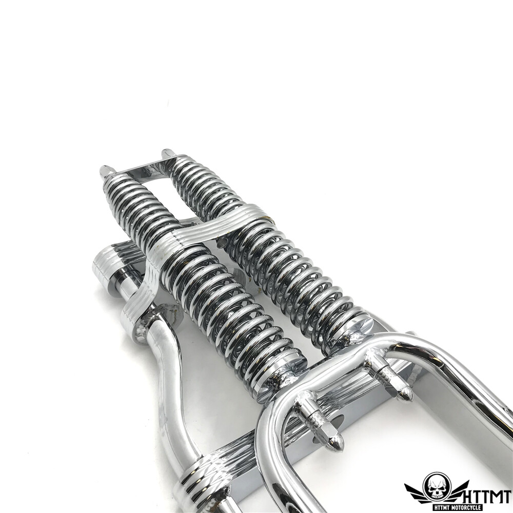 26" SPRINGER FRONT END +Handlebar Adapter +2" Bar Riser FOR HARLEY ...