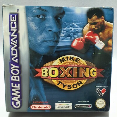 Mike Tyson Boxing Nintendo GameBoy Advance NEW UNUSED RE-SEALED | eBay
