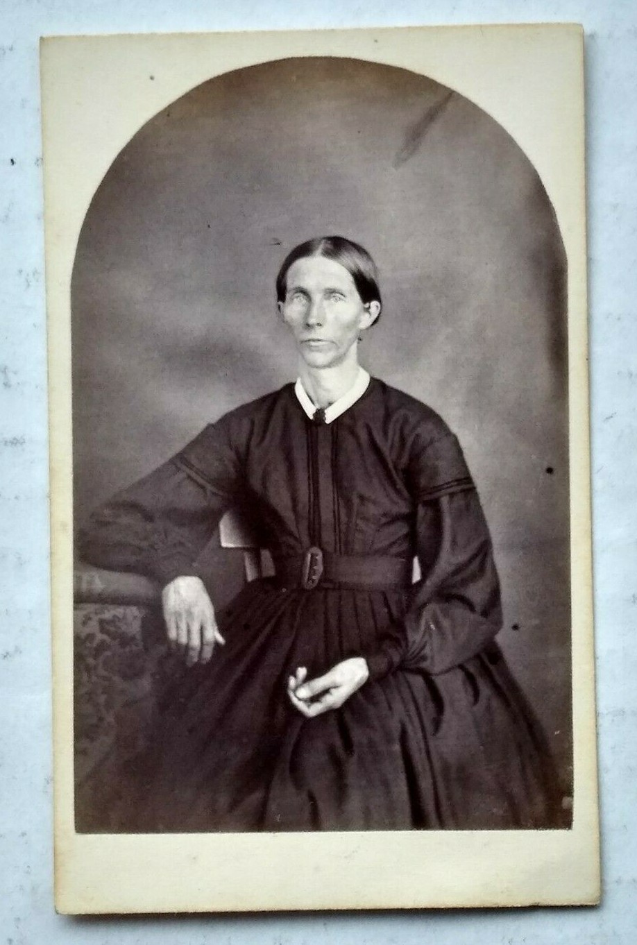 Gaunt Woman CDV Portrait Carte De Visite Photo c.1870 | eBay