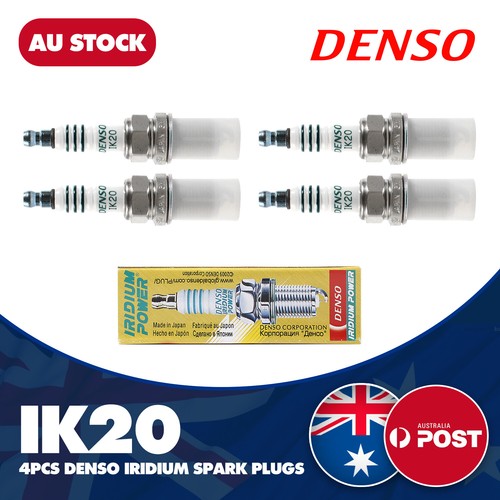 4x Denso IRIDIUM Spark Plugs IK20 for '97~'00 Proton M21 - 1.8L 4G93 ...
