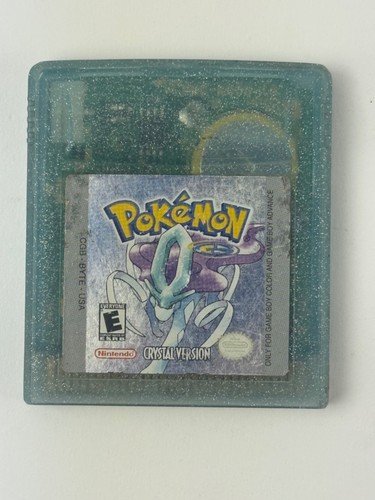 Pokemon: Crystal Version (Nintendo Game Boy Color, 2001) Authentic New ...