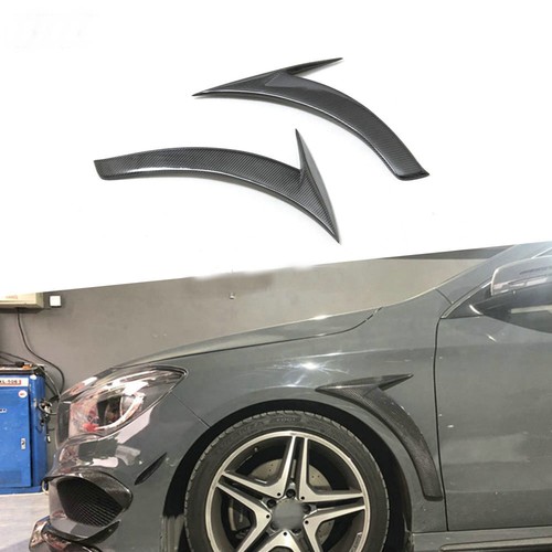 Real Carbon Mudguard Decors FENDER Trim For Benz W117 CLA45 AMG CLA250 ...