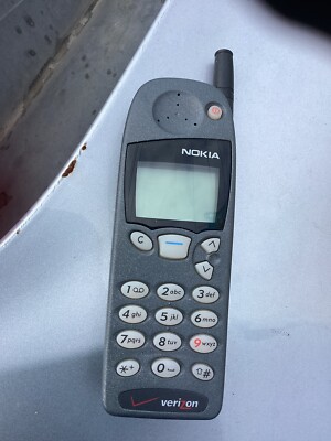 Nokia 5160 - Blue and Black Verizon Rare TDMA Cellular Candybar Phone ...