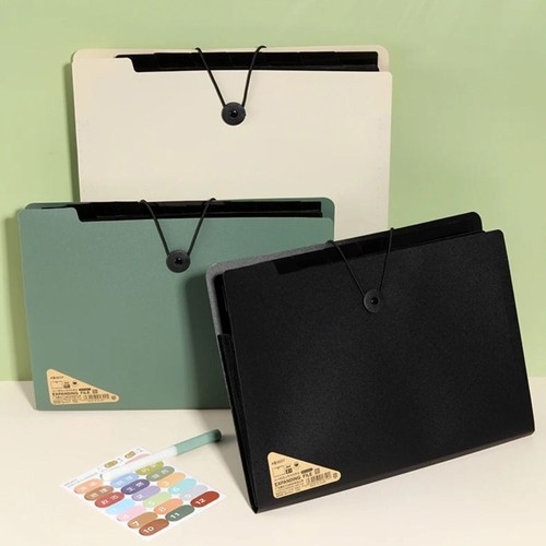 Sorting Bag A4 File Folder PP Expanding File Organizer Document Storage ...