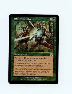 Steely Resolve Onslaught NM-/LP MTG Magic the Gathering b | eBay