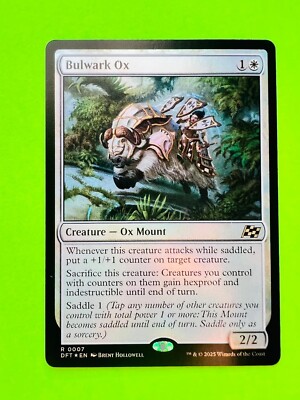 MTG Aetherdrift - Bulwark Ox - Rare Foil | eBay