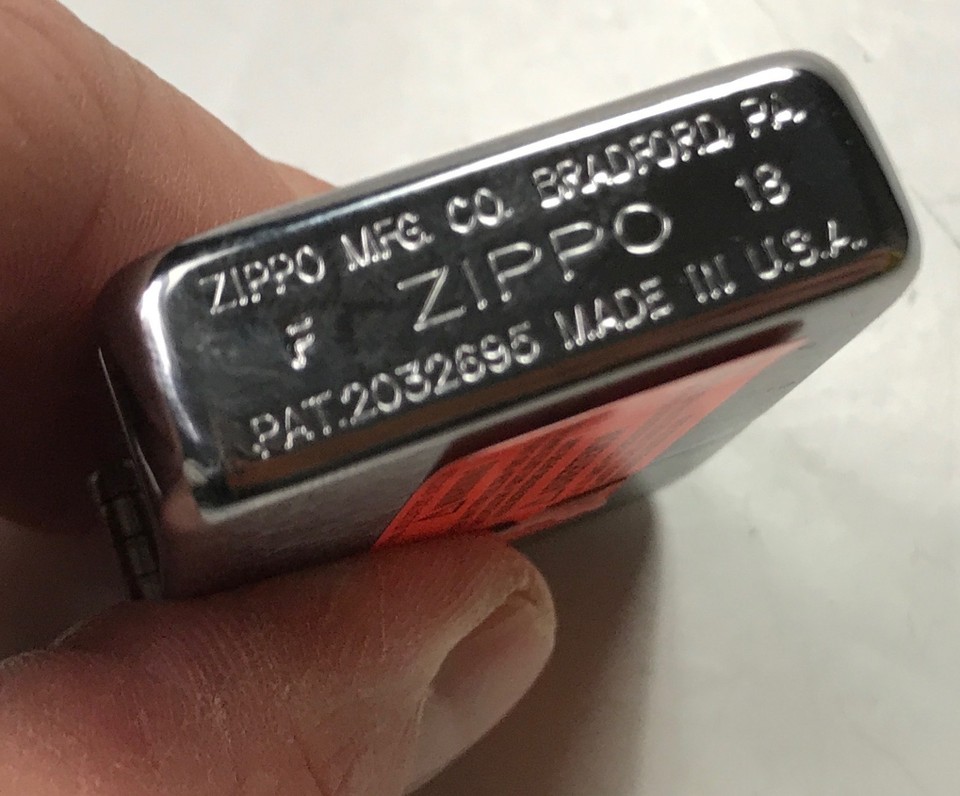 WWII US ARMY GI PERSONAL ITEMS ZIPPO CIGARETTE LIGHTER-1941 CHROME ...