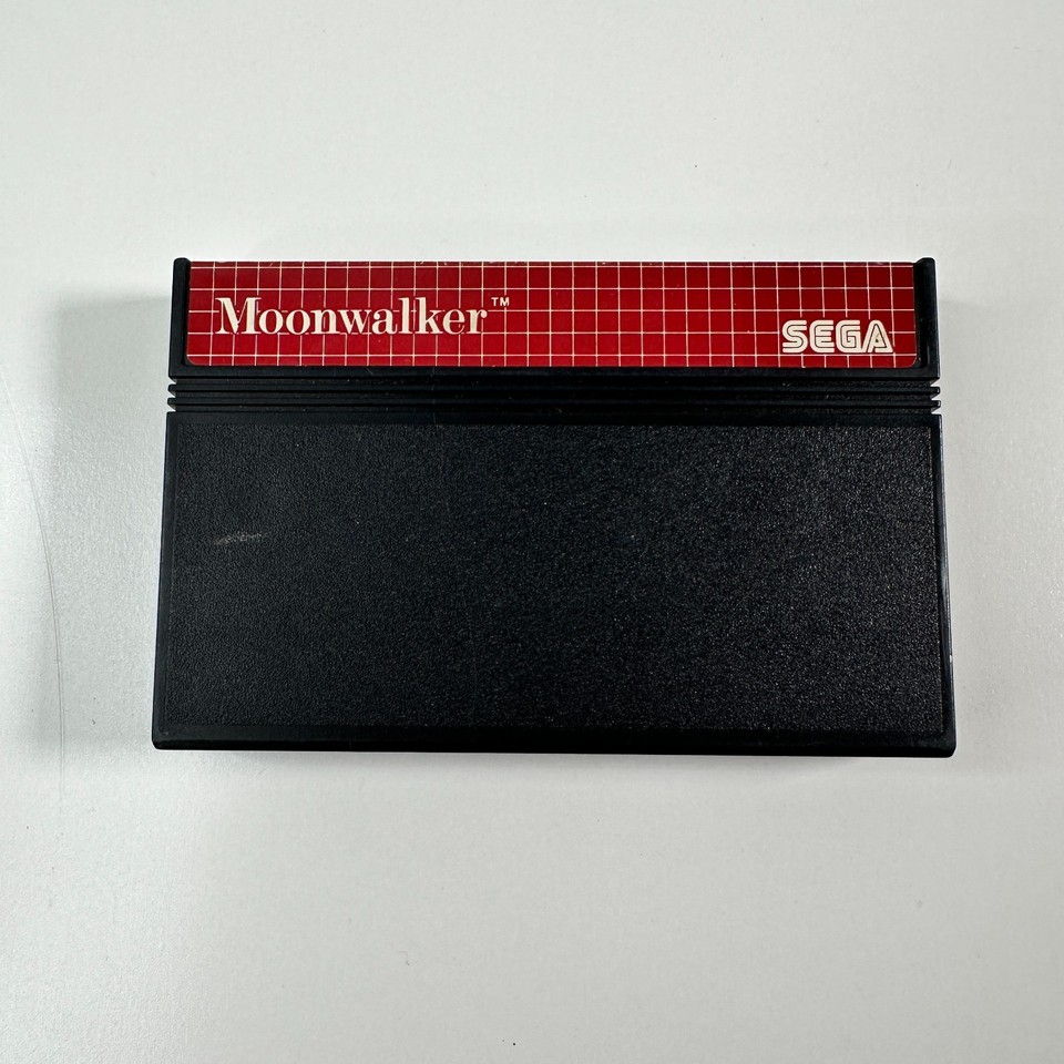 Michael Jackson's Moonwalker | With Manual | Sega Master System SMS ...