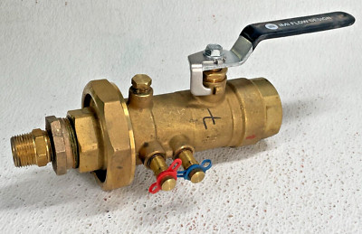 IMI FLOW UA Venturi Balancing Ball Valve 1-1/2" FNPT x 3/4" MNPT, 9.5 ...