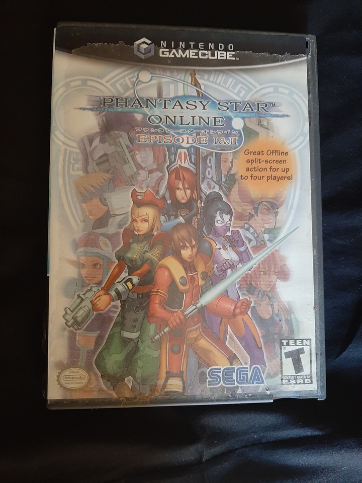 Phantasy Star Online: Episode I & II -- (Nintendo GameCube, 2004 ...