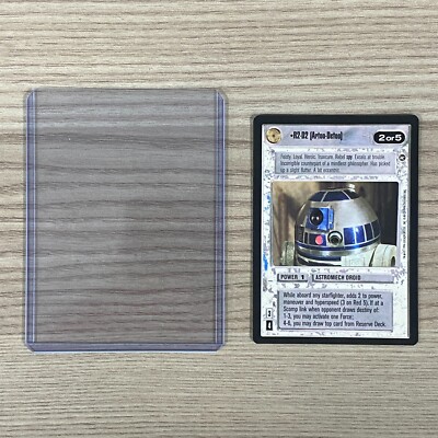 STAR WARS R2-D2 LIGHT SIDE LIMITED DECIPHER COLLECTABLE TRADING CARD ...