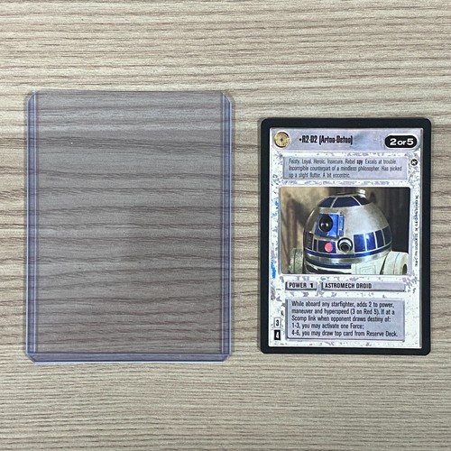 STAR WARS R2-D2 LIGHT SIDE LIMITED DECIPHER COLLECTABLE TRADING CARD ...