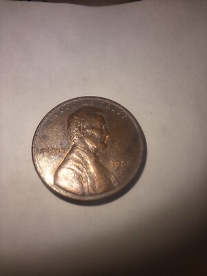 1988 D Wide "AM" Error Lincoln Penny Cent die crack obverse grease flaw ...