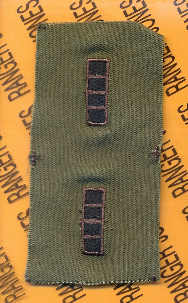 US ARMY CWO IV CHIEF WARRANT OFFICER OD Green & Black rank patch set | eBay
