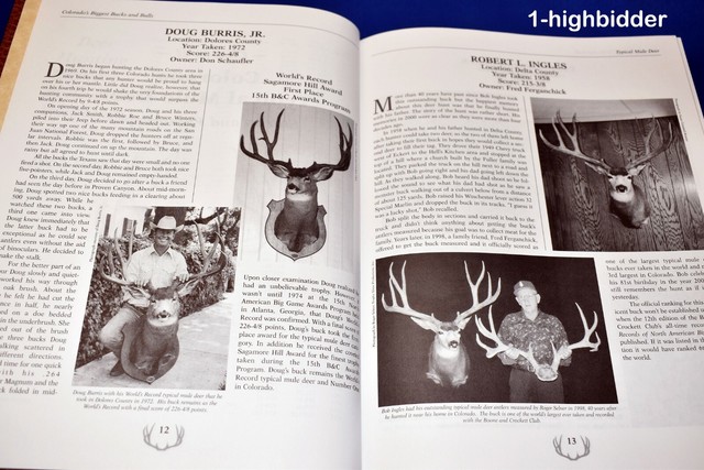 Colorado's Biggest Bucks and Bulls : And Other Great Colorado Big Game ...