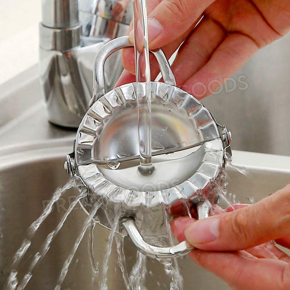 10/20X Dumpling Maker Stainless Steel Dough Press Pie Ravioli Making ...