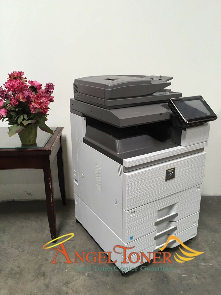 Sharp MX-M654N BW Mono Printer Scanner Copier Network MFP 65PPM Laser ...
