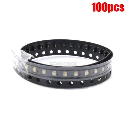 100Pcs Smd Smt 0805 Red Super Bright Red Led Lamp Bulb ql | eBay