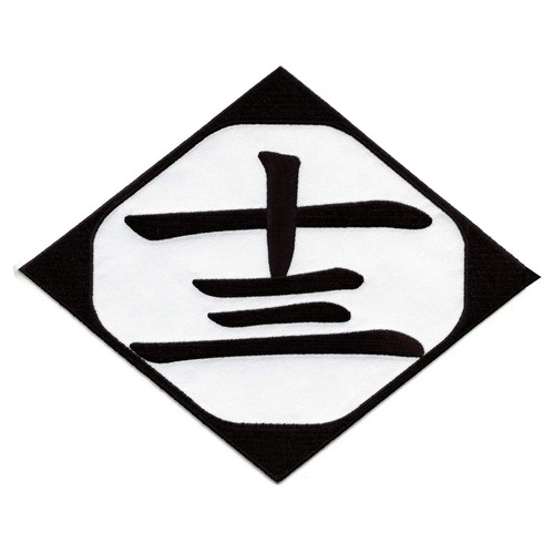 Bleach Thirteenth Division Symbol Back Patch Large Gotei 13 Embroidered ...