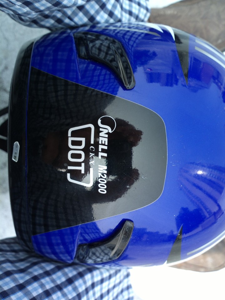 Snell m2000 / DOT. CKX full-face helmet - XXL - Made in Taiwan | eBay