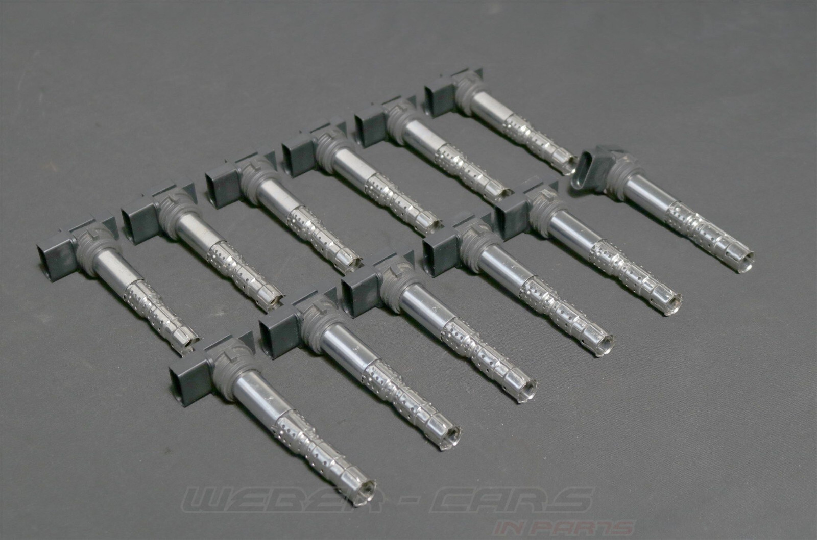 07C905115J Audi A8 4E 6.0 VW 3D 7L Passat W8 Ignition Coil Incl Spark ...