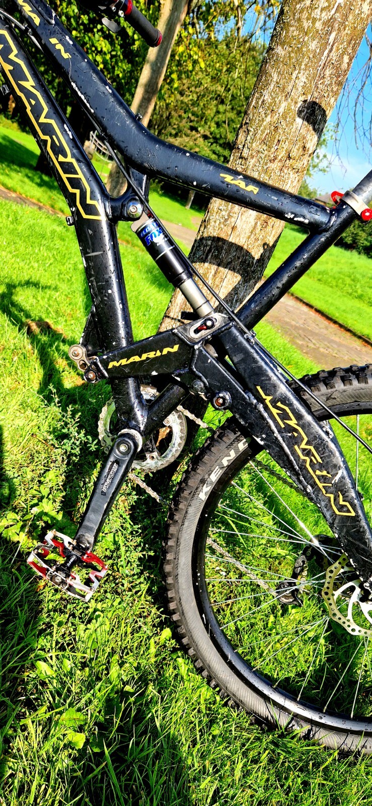 Marin Attack Trail Full Suspension Bike (L) Rockshox Sektor DH Trail ...
