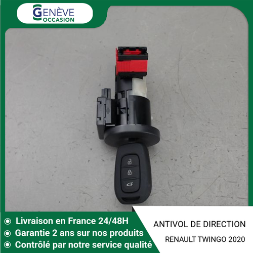 🇫🇷 ANTIVOL DE DIRECTION RENAULT TWINGO ♻️ 487000662R | eBay