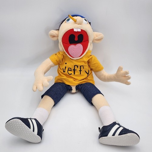 JEFFY PUPPET - Original Authentic - Super Mario Logan 22" Plush READ ...