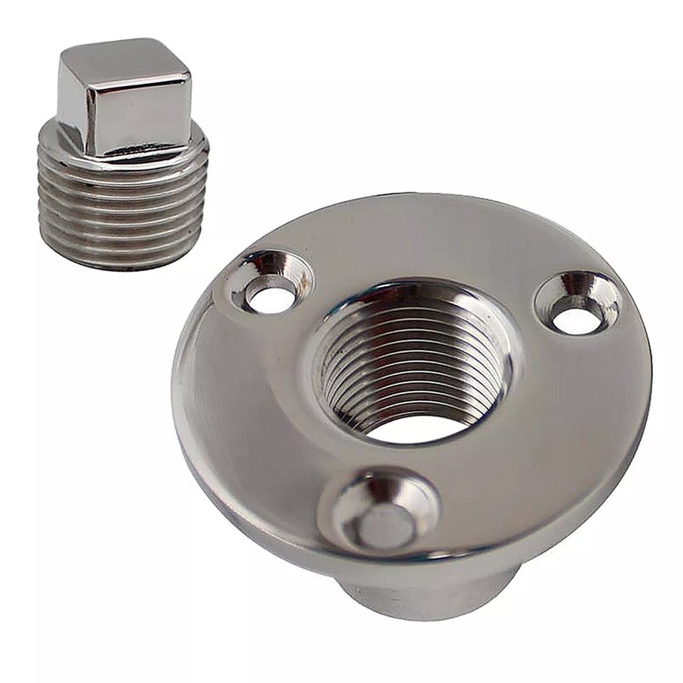 Screw Type Assembly for Easy Installation of For Boat Drain Bung in ...