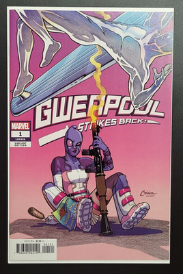 Gwenpool Strikes Back #1 1:50 Amanda Connor Variant Marvel Comics RARE ...