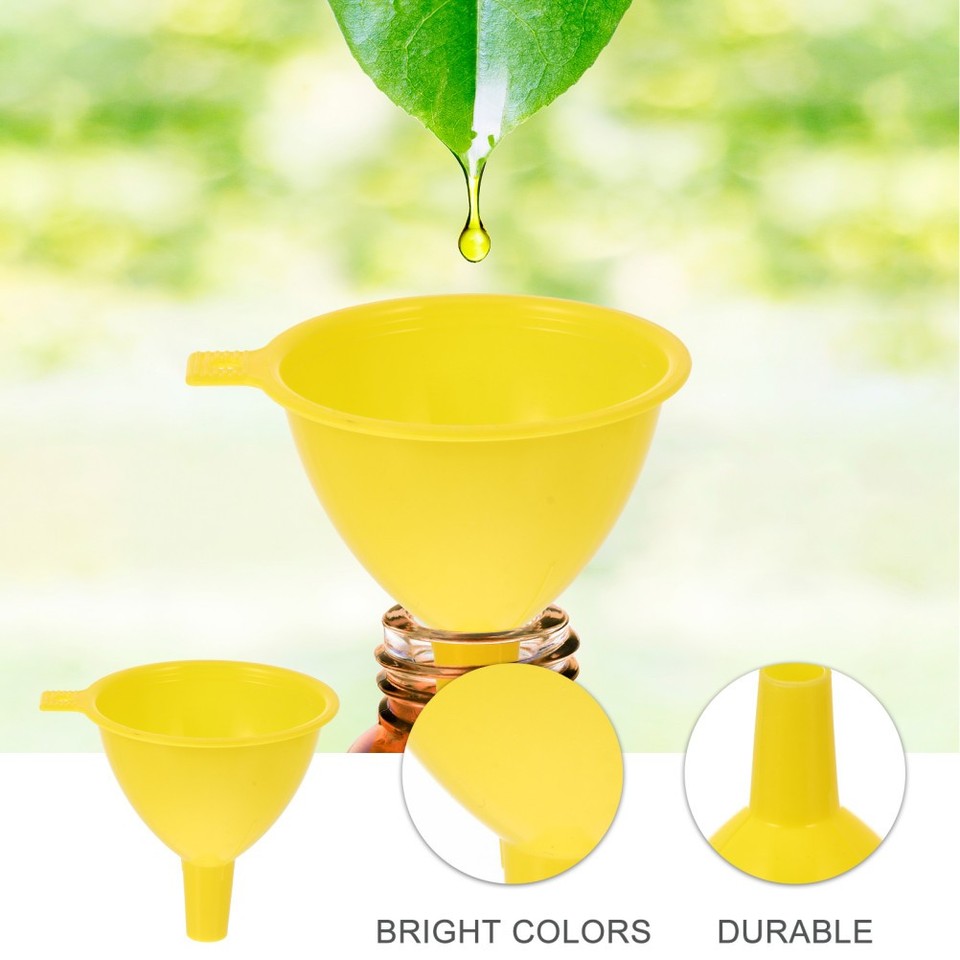 20 Pcs Liquid Leak-proof Funnel Plastic Mini Small Funnels Sample | eBay