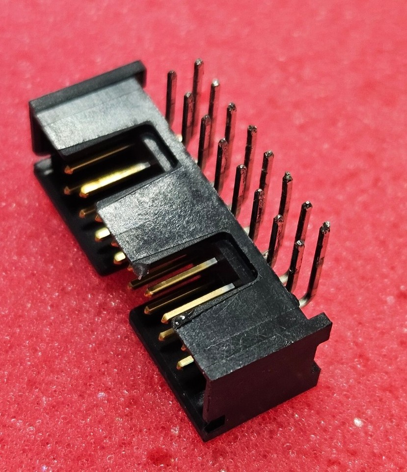 9 PCS AMP 103311-3 16 POS RA PIN HEADER LOW PROFILE NEW (6087) | eBay