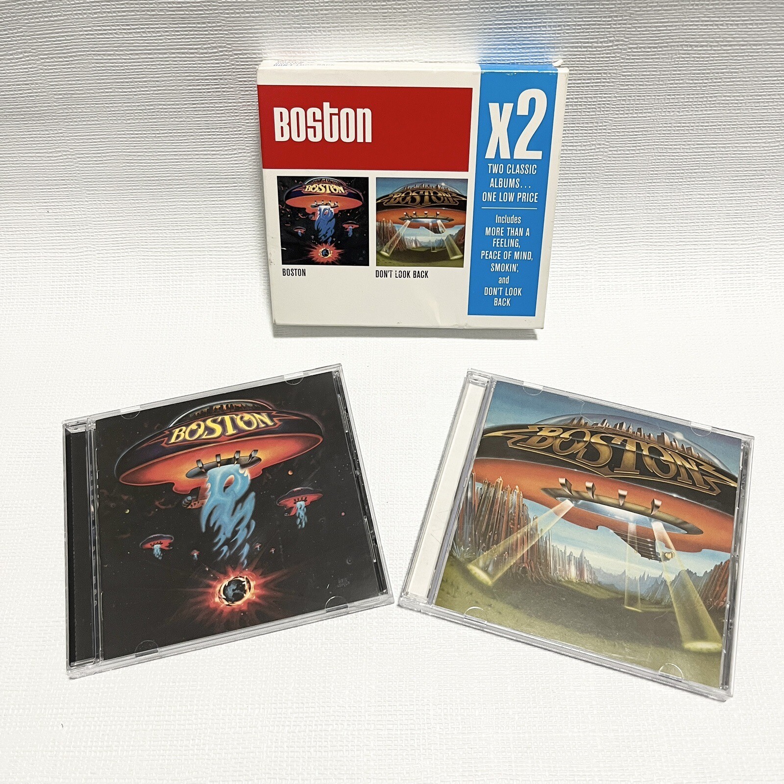 Boston/Don't Look Back [Box] by Boston (CD, Feb-2008, 2 Discs, Epic ...