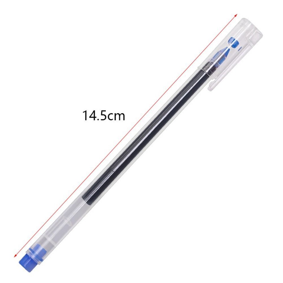 10PCS 0.5mm Ballpoint Pen Black/Blue/Red Ink Signature Pen School ...