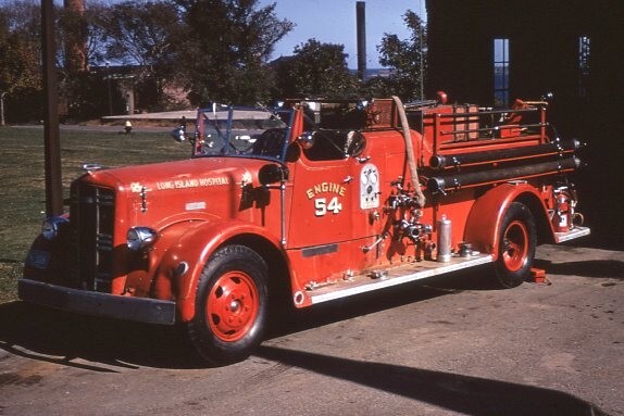 Boston MA Engine 54 1955 Ward LaFrance Duplicate Fire Apparatus Slide ...